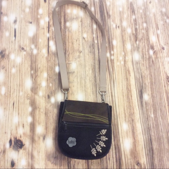 Haiku | Bags | Haiku Embroidered Vegan Grab Bag Crossbody Purse | Poshmark